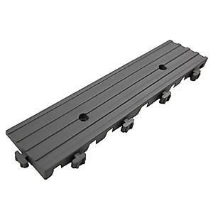 RevTime Heavy Duty Interlocking Deck Tile 10 Pcs Edge & 4 Pcs Corner - Gray