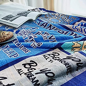 Grandson Gifts from Grandma Grandpa, Blanket for Grandson, Gifts for Grandson, Grandson Birthday Gifts, Best Grandson Ever Gift Throw Blanket 60"x50" Grandson Gift Ideas for Christmas Graduation