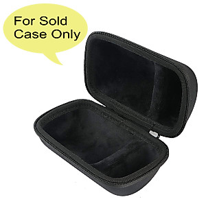 co2CREA Hard Travel Case Replacement for Sony SRS-XB100 SRS-XB12 SRS-XB13 Extra Bass Portable Bluetooth Speaker (All Black Case)