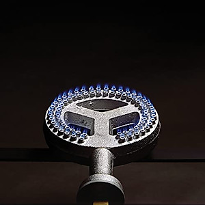 Bayou Classic BG12 6-in Cast Iron Banjo Burner Features 11-in Length 3/8-in Flare Fitting Perfect Burner For Compatible Bayou Classic Cookers