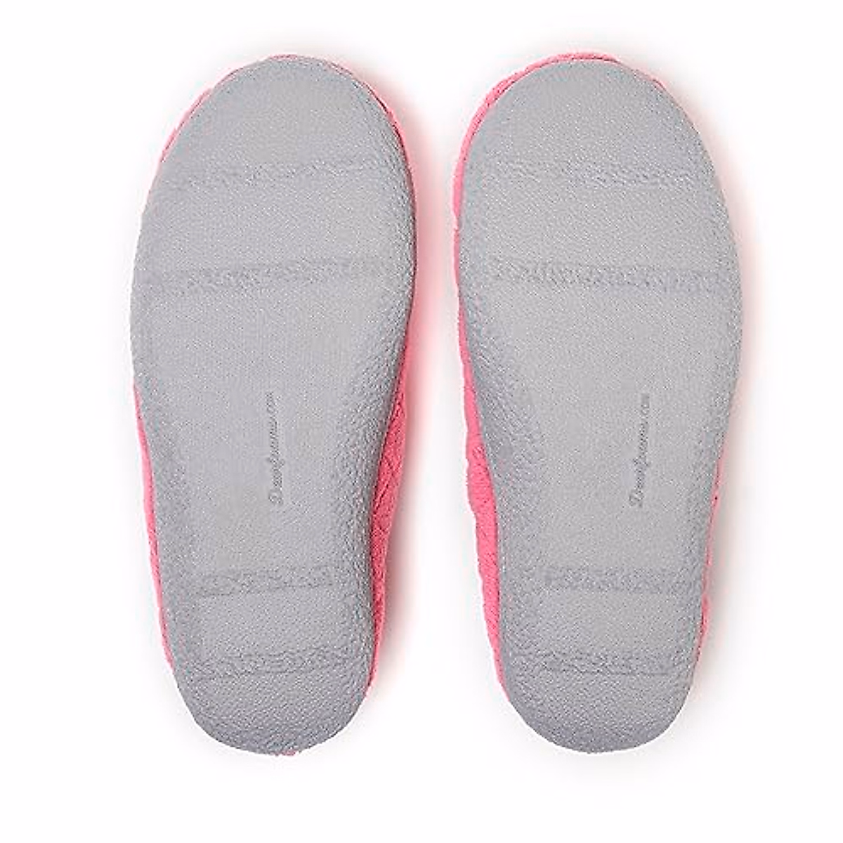 Dearfoams Women's Leslie Washable Memory Foam Terry Clog with Wide Widths Slipper, Paradise Pink, 7-8