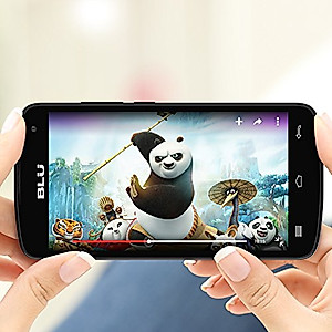 BLU Studio X8 HD - 5.0" GSM Unlocked Smartphone -Black