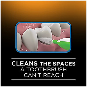 DenTek Easy Brush Plaque Control Interdental Cleaners, Tight, 16 Count, 6 Pack