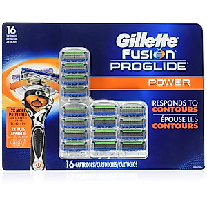 Fusion ProGlide Power Refill Razor Replacement Cartridges 16 Count