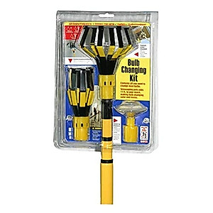 Bayco LBC-600SDL Light Bulb Changing Kit, 4-Piece, Yellow