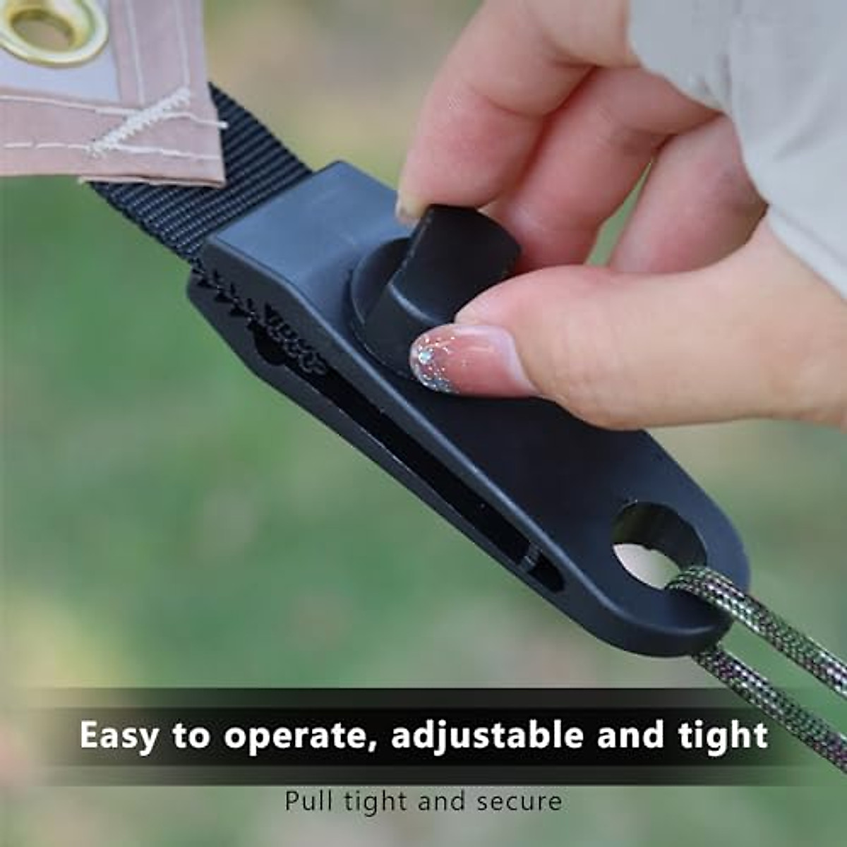 ZBGUN 20 PCS Car Windproof Clip Elastic Cord, Durable Plastic Clip Buckle ，Protect Car Cover from Blowing Off in High Winds,Universal Fit for Most Cars, Sedans, SUVs, Trucks, Vans