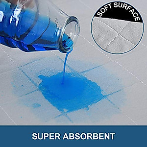 Moonsea Washable Dog Pee Pads of Premium Pee Pads for Dogs, Waterproof Dog Whelping Pads, Reusable Pee Pad Quilted, Fast Absorbing Training Pads for Dogs, Housebreaking Absorption Pads(1pack)