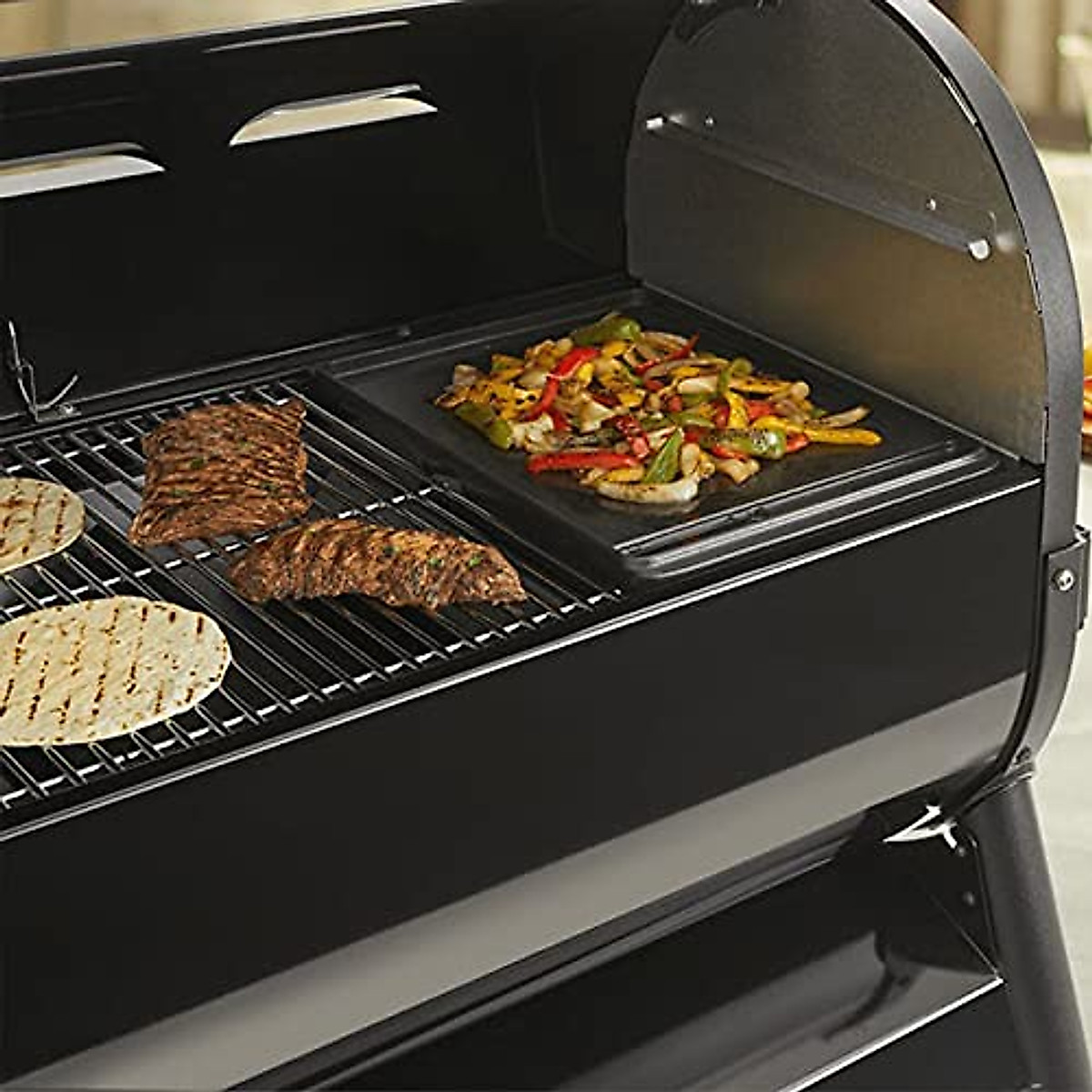 Reversible 7598 Replacement Parts for Weber Grill Griddle Spirit 300 Series Spirit E-310 E-315 E-320 E-330 S-310 S-315 Spirit ii E310, Weber Genesis Cast Iron Griddle Fits Other Brand Grills 1 Pack