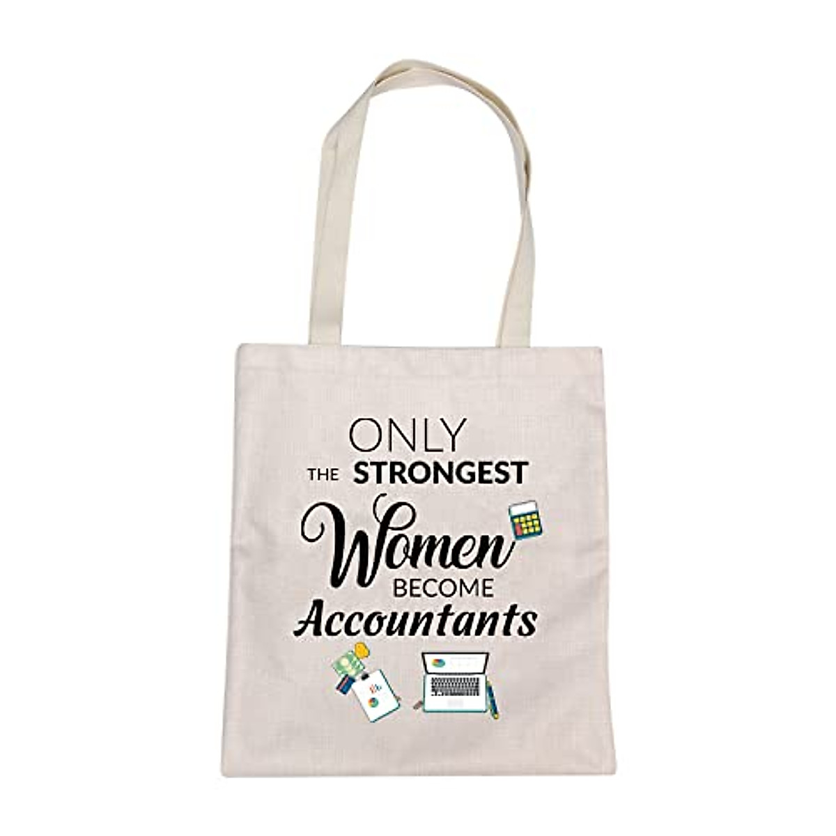 MBMSO Accountant Tote Bag CPA Gifts Accounting Gifts for Female Accountant Bag Accountant Graduation Gifts Shoulder Bag (Accountant Tote Bag)