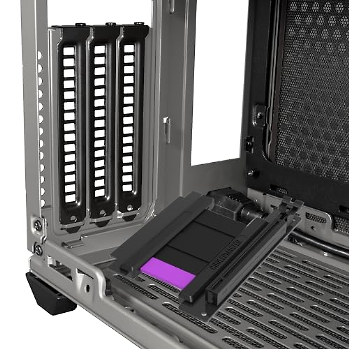 Cooler Master NR200P MAX Mini-ITX Case with 280mm AIO, 850W SFX PSU, Vertical GPU Mount, PCIe Gen4 Riser, Glass or Vented Panel