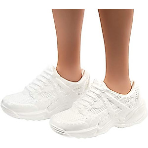 Barbie Fashionistas Doll #151 with Long Pink Hair Wearing a Red Paisley Top & Skirt, White Sneakers & Scrunchie Bracelet, Toy for Kids 3 to 8 Years Old