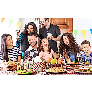 6 inch(200 Pack) Bamboo Wooden Paddle Picks Skewers for Cocktail，Appetizers，Fruit Kabobs，Sandwich，Barbeque Snacks…