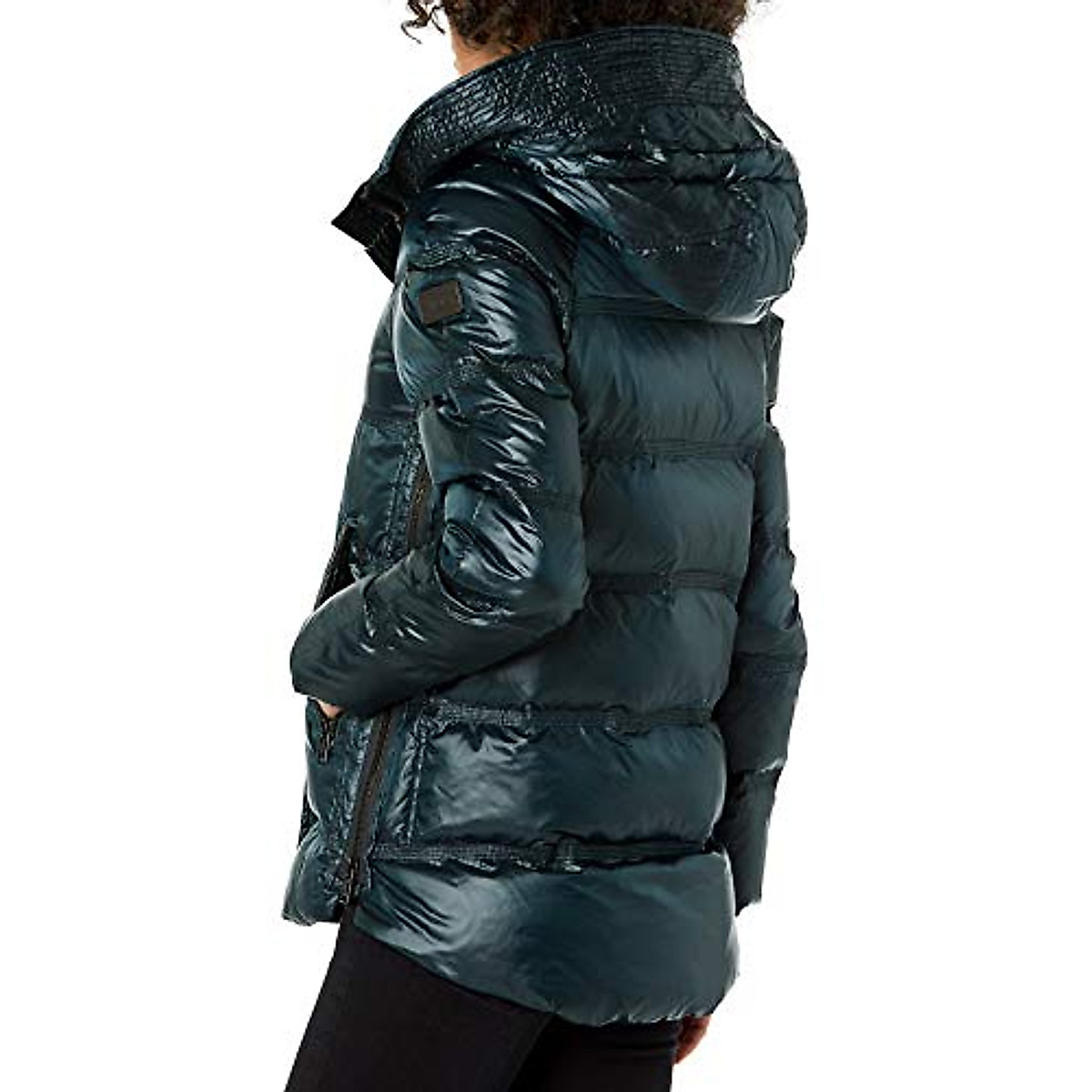 Tumi Women's Luxe Down Parka, Spruce, Large