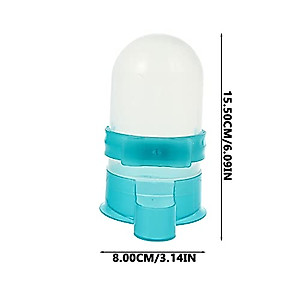 balacoo 2pcs Pigeon Water Feeders Pigeon Water Drinker Automatic Bird Pigeon Feeder Water Dispenser Waterer for Pet Bird Pigeon Parrots Cage Accessories