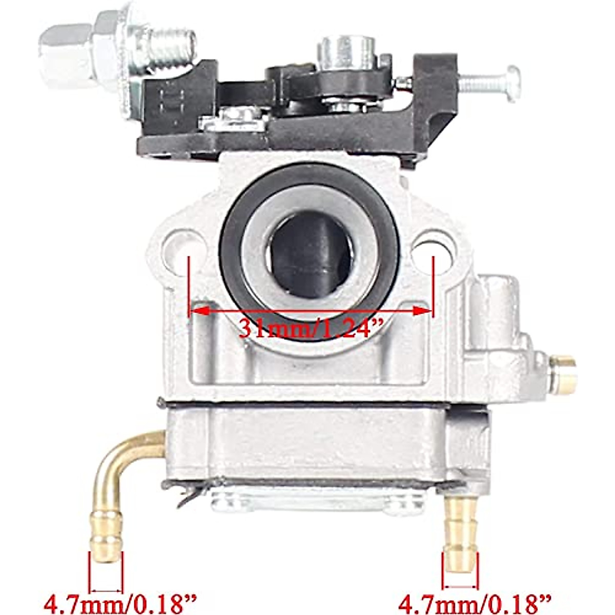 BEIYIPARTS Carburetor for Poulan Pro PRB26 RedMax HB-250 Echo PB-770H PB-770T Shindaiwa EB770RT Blower