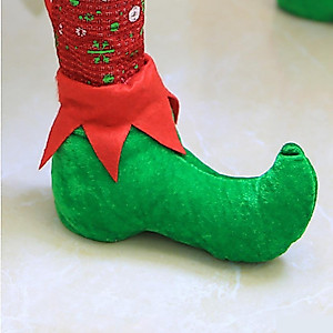 Christmas decorations,IEason Christmas Decorations Christmas Restaurant Bars Chairs Feet Sets Of Stools (Red)