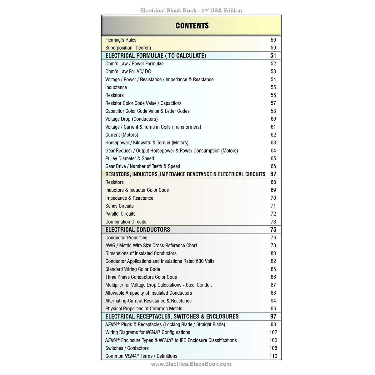 Electrical Black Book (2nd USA Edition)