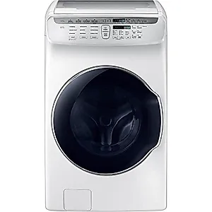 Samsung WV55M9600AW 5.5 Cu. Ft. White FlexWash Steam Washer WV55M9600AW/A5