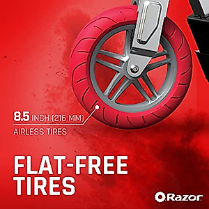 Razor Icon Electric Scooter –Up to 18 MPH, Up to 18 Miles Range, Foldable and Portable, Adult Electric Scooter for Commuting and Recreation