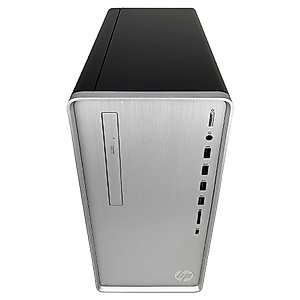 HP Pavilion TP01 Tower Desktop Computer - AMD Ryzen 7 5700G 8-Core up to 4.60 GHz Processor, 64GB DDR4 RAM, 2TB NVMe SSD + 4TB HDD, AMD Radeon Graphics, Windows 11 Pro
