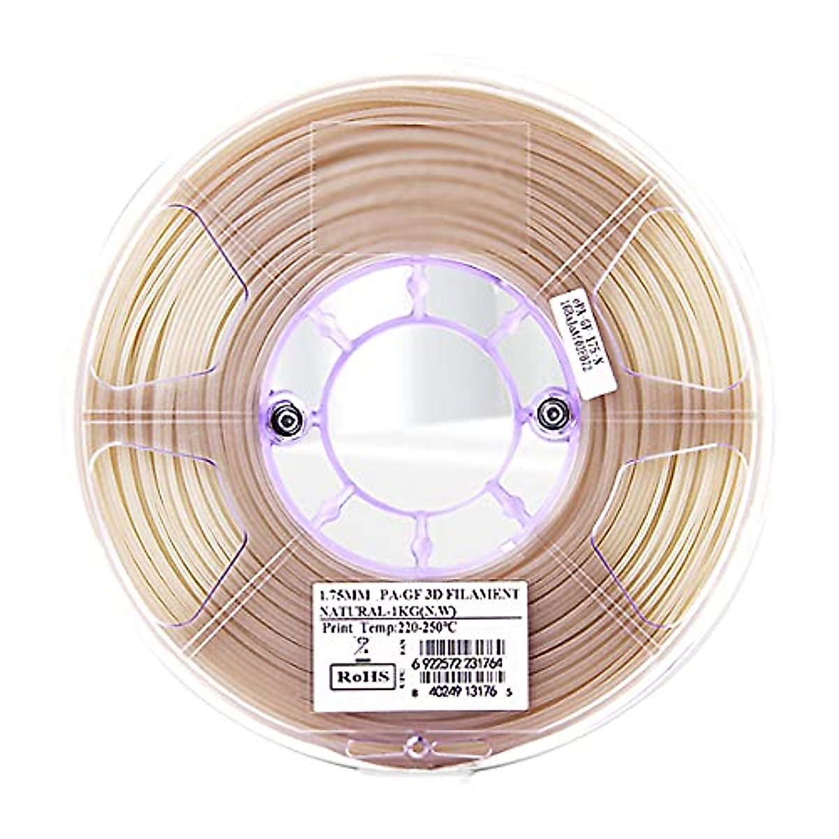 FARUTA PA-GF Nylon Glass Fiber Material 1.75mm Adding 25% Glass Fiber 3D Printing Filament 1kg Spool