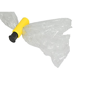 Set of 6 Bread Bag Clips - Cinch Non-Slip Grip Easy Squeeze And Lock - Features 3 Colors for Labeled Organizing