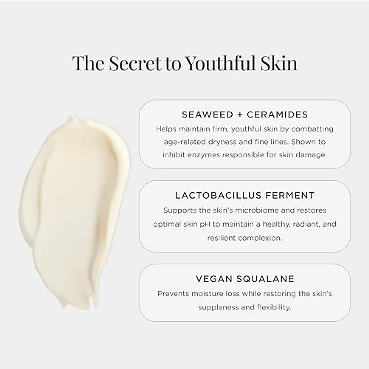 JSHealth Face Moisturizer For Women and Men - Ceramide Moisturizer Face Cream - Hydrating Face Lotion for Dry Skin with Probiotics