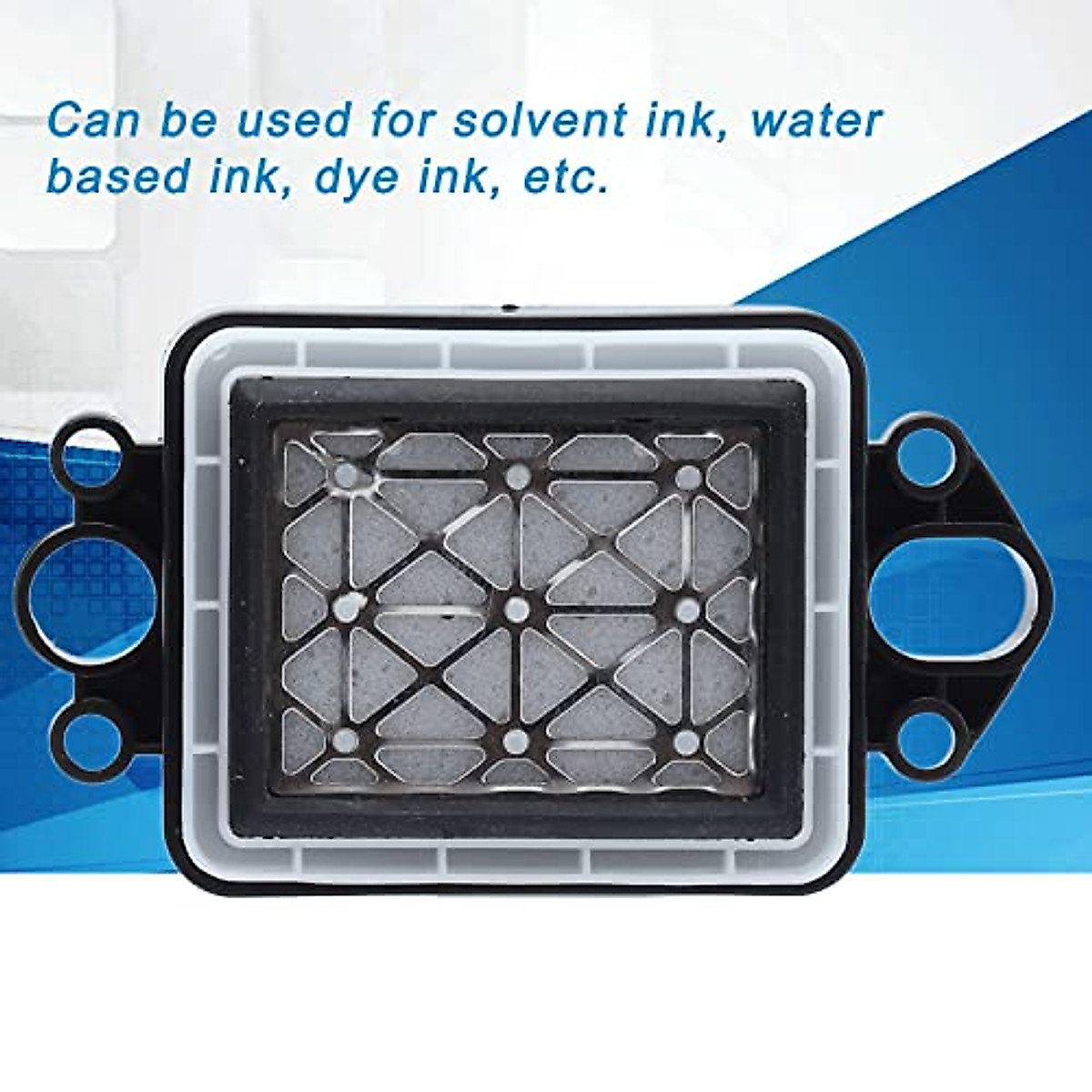 Weojeviy Print Head, Caps Capping Top Station White Black Silver Dx5 Printhead Caps Stations for Solvent Ink