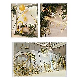 Easy 99 Metallic Tape Mirror Tape Duct Tape DIY Decorative Tapes, 2.4 Inches x 55 Yards (Gold)