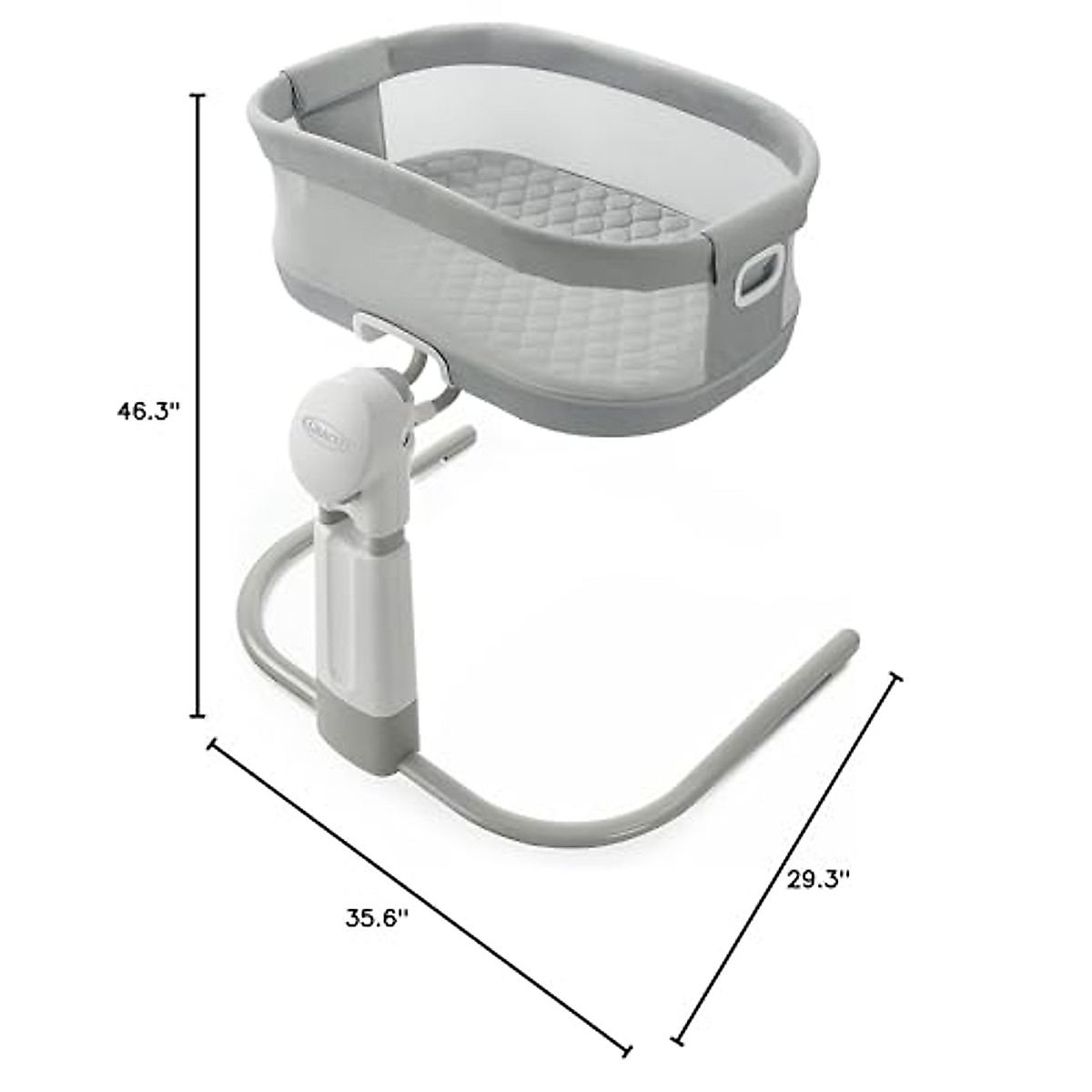 Graco® DreamMore™ Bedside Bassinet Deluxe with Calming Motion, Skyler