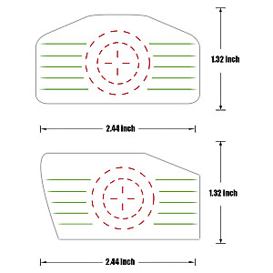 Remarkable Golf Impact Tape Labels - 210 Pcs Golf Impact Stickers/Golf Club Tape for Swing Training Irons Putters and Woods