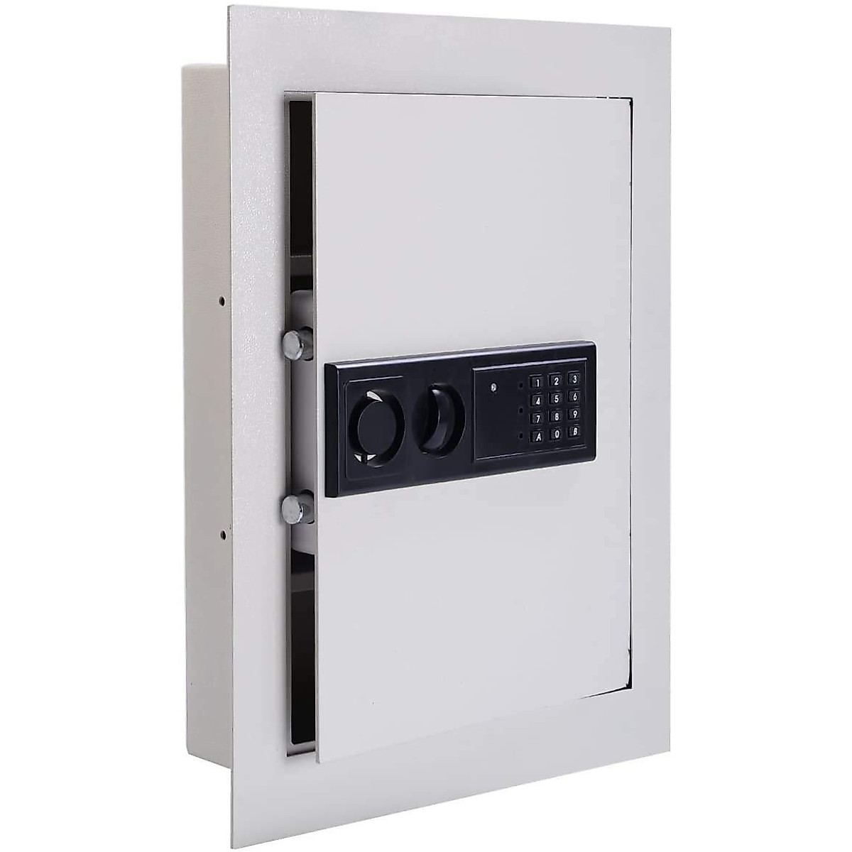 ReunionG Electronic Wall Safe Security Box, 83 CF Built-in Wall Electronic Flat Security Safety Cabinet, Large Jewelry Security-Paragon Lock & Safe
