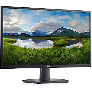 2021 Newest Dell 32-inch QHD 1440p (2560 x 1440) IPS Ultra-Thin Bezel Monitor, 75Hz Refresh Rate, ADM FreeSync, HDMI, DisplayPorts, Built in Speakers, VESA Certified, (Black)