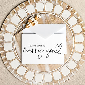 I Can't Wait to Marry You, Bride to Groom Wedding Day Card, Letters To My Husband From Wife, Love Gift for Him, Fiancé Gifts, Vows