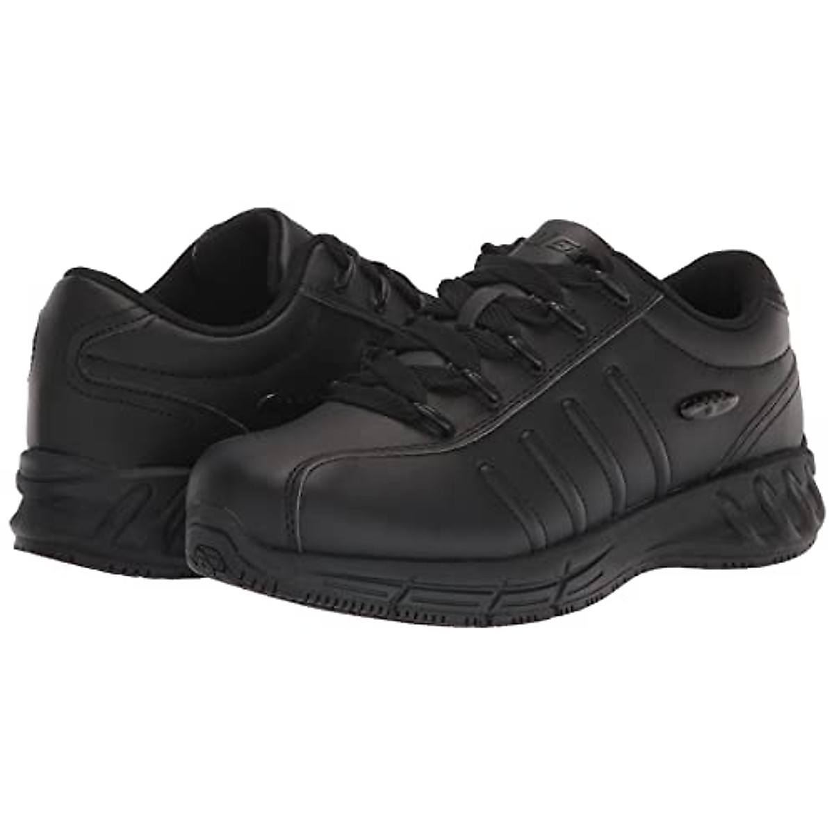 Lugz Women's Grapple Slip-Resistant Work Shoe Food Service, Black, 5.5
