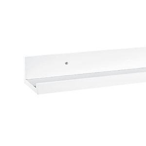 ClosetMaid 1657 Floating Wall Shelf, White, 19-Inch