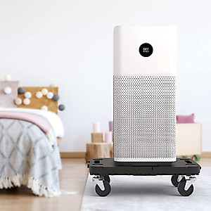 Goplus Moving Dolly, Heavy Duty Furniture Rolling Mover with 4 Wheels for Piano Heavy Items Appliance, Interlocking System, 660 lbs Weight Capacity, 19” x 11” (L x W) (1)