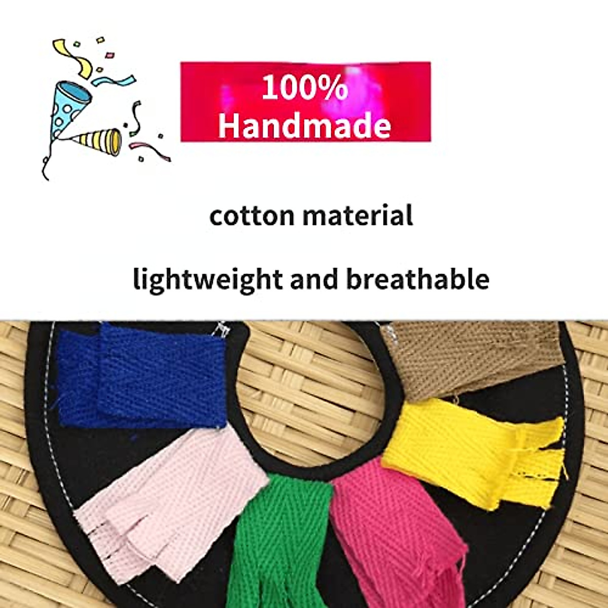 Adjustable Bird Collar Anti Bite Elizabethan Recovery Cone, Bird Neck Protector for Feather Plucking, Skin-Friendly Bird Neckwear Full Body Shield for Parakeet Conure Cockatiel (M)