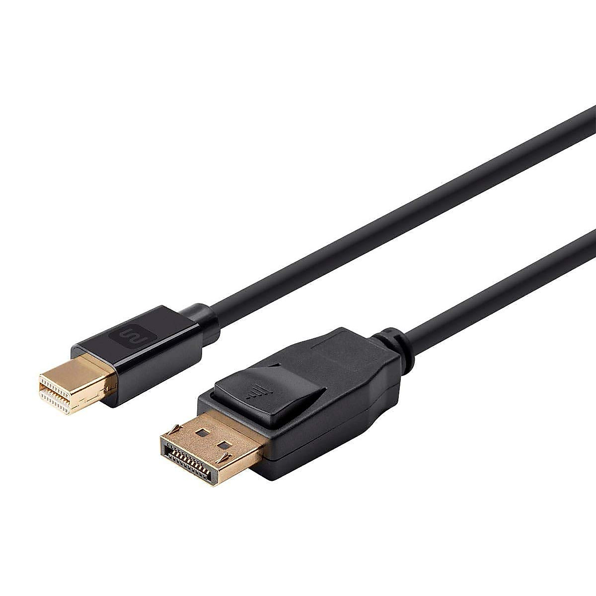 Monoprice 115888 Mini DisplayPort 1.2 to DisplayPort Cable - 1.5 Feet, 4K Capable, Supports 3D Video - Select Series Black