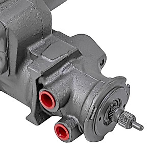 Detroit Axle - Power Steering Gear Box for Chevrolet GMC C1500 K1500 C2500 K2500 Pickup Suburban Tahoe Yukon Replacement Power Steering Gear Box Assembly [W/o Sport Package]