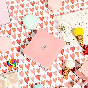 Phomemo M02 Mini Printer- Bluetooth Thermal Photo Printer with 3 Rolls Colorful Sticker Paper, Compatible with iOS + Android for Plan Journal, Study Notes, Art Creation, Work, Gift