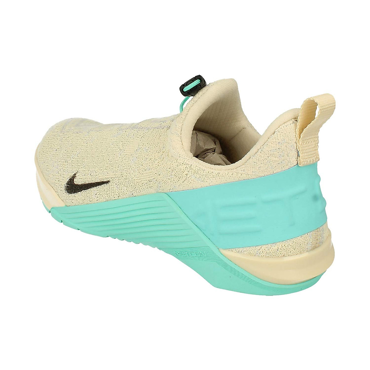 Nike Womens React Metcon Running Trainers BQ6046 Sneakers Shoes (UK 4.5 US 7 EU 38, Light Cream Black Green 203)