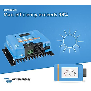 Victron Energy SmartSolar MPPT MC4 150V 60 amp 12/24/36/48-Volt Solar Charge Controller (Bluetooth)