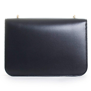 Tory Burch Women's Black Leather Eleanor Convertible Shoulder Handbag