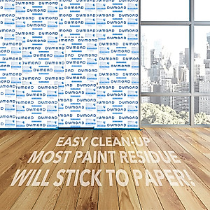 Dumond Laminated Paper - Keeps Dumond Paint Removers in Wet State - Extends Product Life & Speeds Removal - Traps Paint Flakes & Debris - Easy Disposal of All Paint Residue - 1 Roll, 13” x 300 ft.