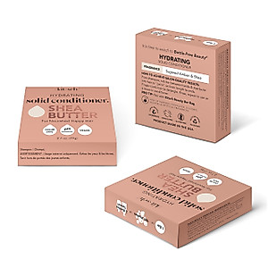 Kitsch Shea Butter Conditioner Bar for Hair Hydration | Nourishing Hair Mask | Made in US | Eco-Friendly Zero Waste Solid Bar Conditioner | Moisture for Dry Hair | Works w/Natural Shampoo Bar, 2.7oz