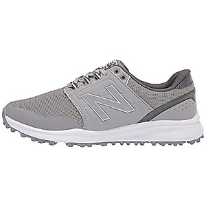 New Balance Men's Breeze v2 Golf Shoe, Grey, 10.5