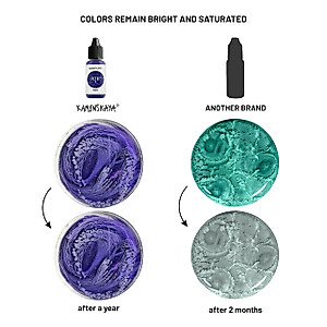 KAMENSKAYA Alcohol Ink for Epoxy Resin Petri Art: Lavender Alcohol Ink for Resin, 0.51 fl oz (15 ml)