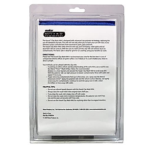 Malco Kozak Clay Wash Mitt – Advanced Polymer Technology/Removes Tree Sap, Paint Overspray, Water Spots and Rail Dust/for Use on Automotive Paint, Glass and Trim (8130724)