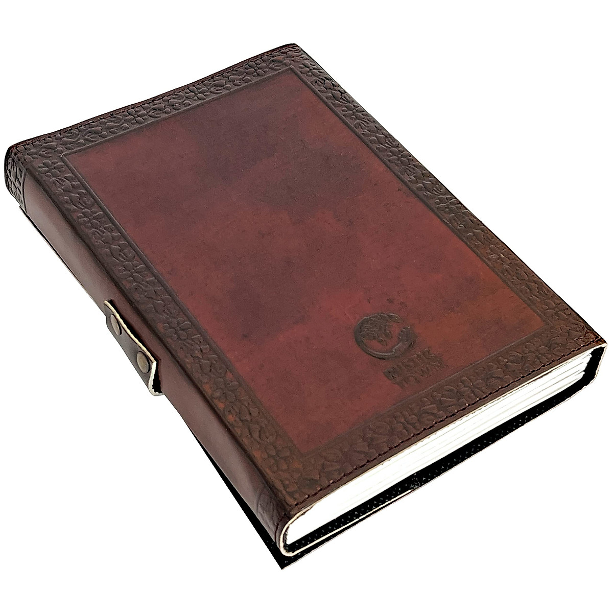 RUSTIC TOWN Leather Knife Roll & Leather Journal - A Perfect Combo for Chefs